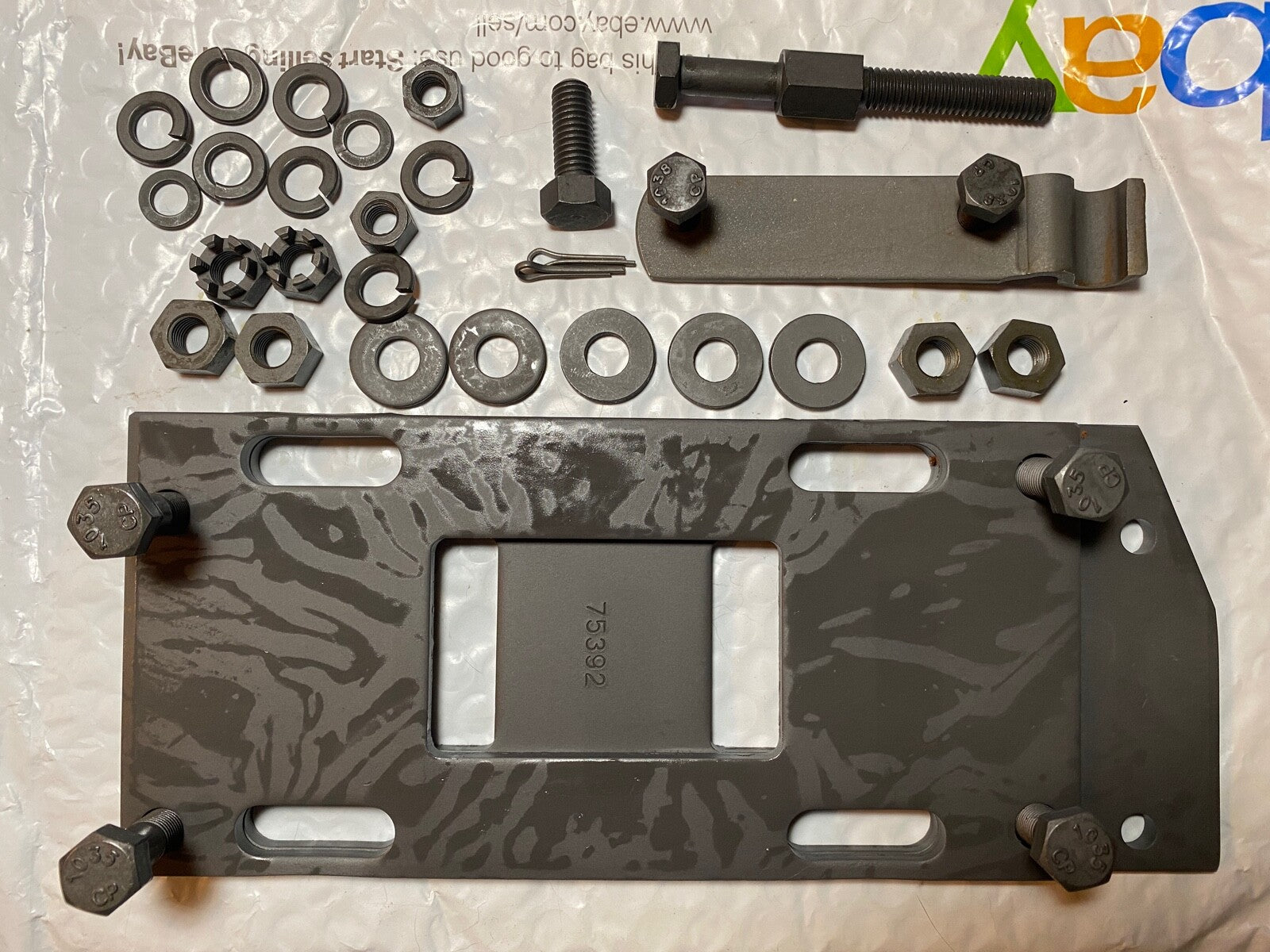 Harley Transmission Mounting Plate Kit 1936-57 Knucklehead Panhead CP ...
