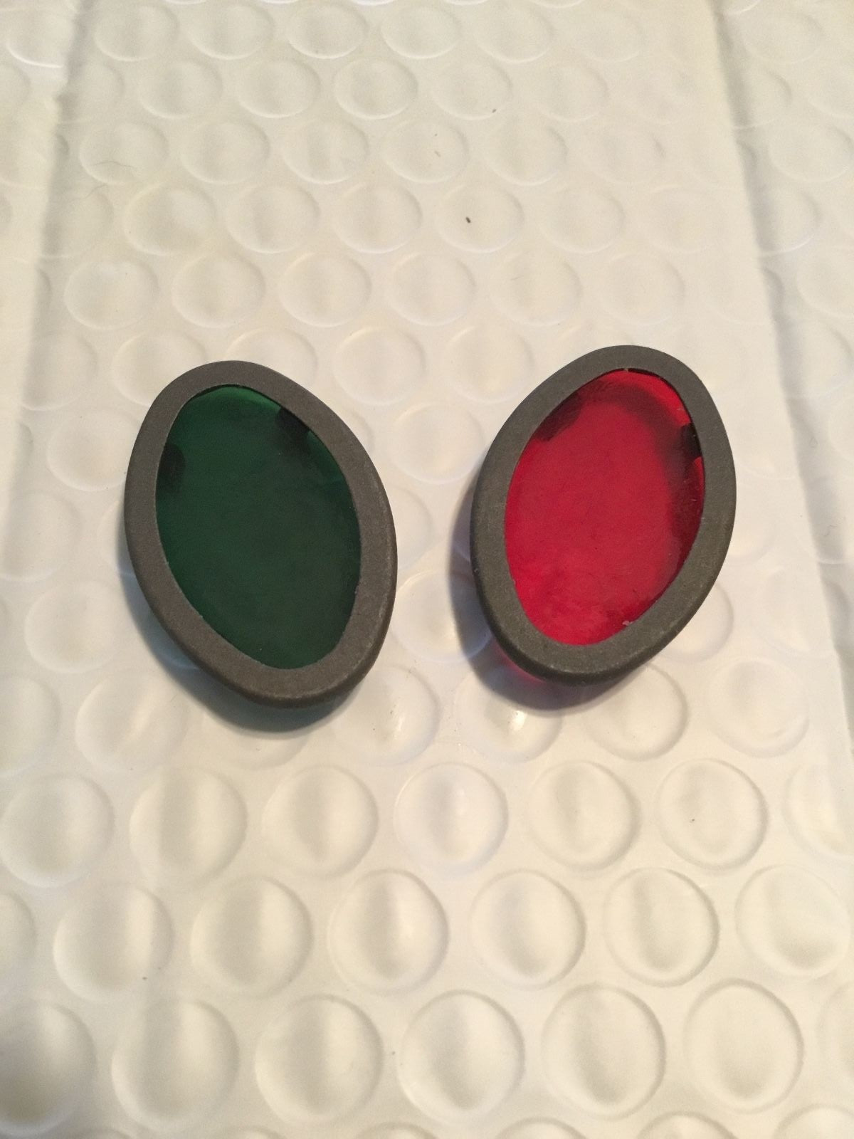 Harley Cat Eye Lens Set Parkerized 1939-46 Knucklehead WLA UL OEM# 452 ...