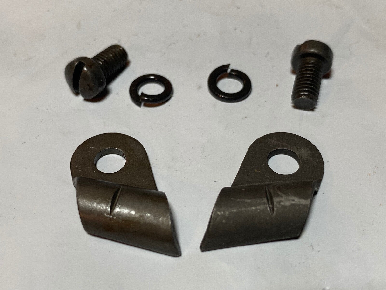 Harley Single DL RL WL 1926-39 Throttle & Spark Coil Clips 3344-26 334 ...