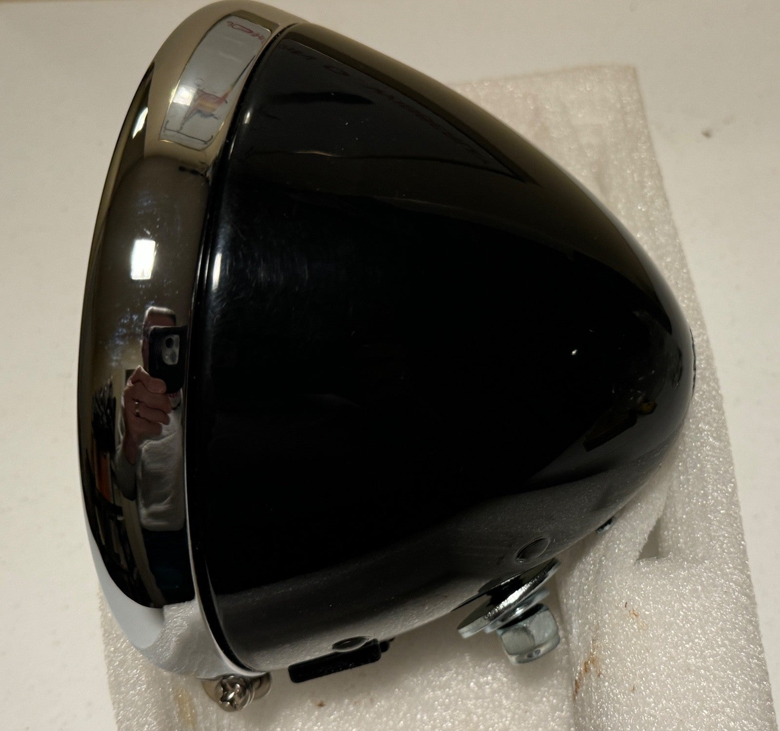 Harley Cycle-Ray Headlamp Correct Lens w/ Mold Number Knuckle WLA VL ...