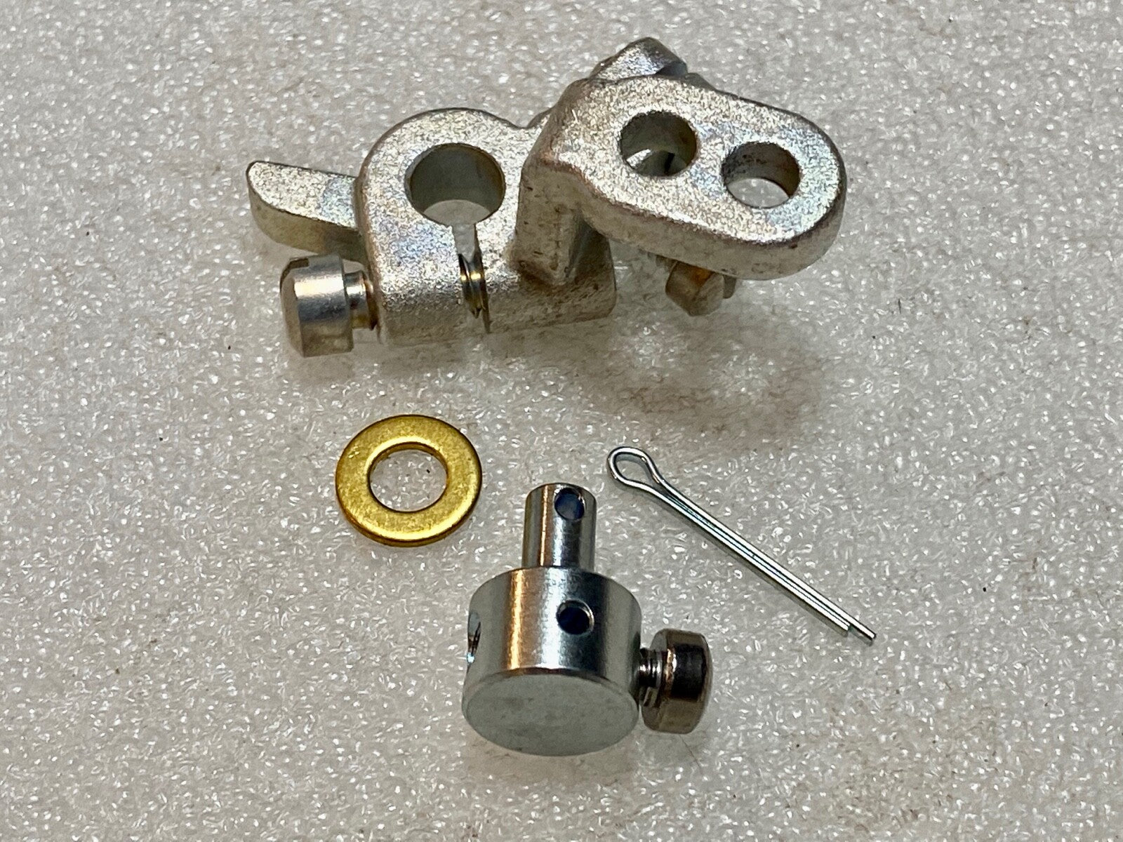 Harley 1238-48 Linkert Throttle Lever W/ Wire Block 1948 Panhead USA ...