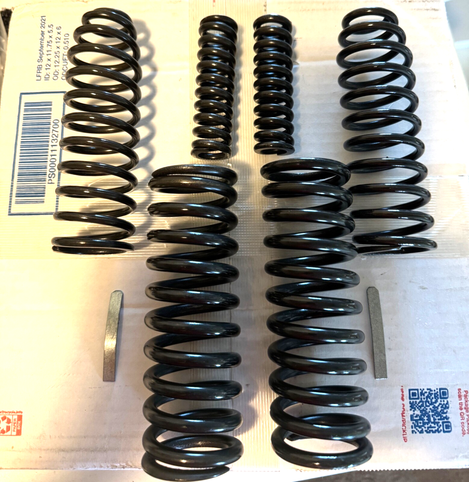 Harley DL RL WL C Single Fork Spring Set I Beam Forks 1930-39 2620-30 ...