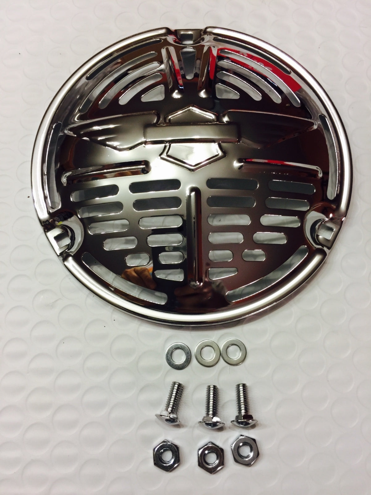 Harley Knucklehead WL Delco-Remy 16 Wing Face Horn Grille 1936-57 OEM ...