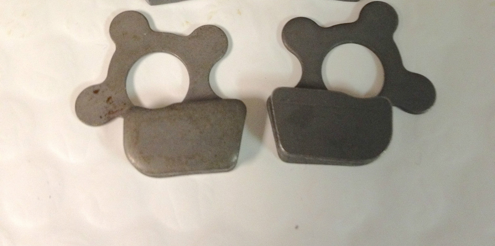 Harley Springer Front Fender Mount Lock Tabs Parkerized VL Knucklehead ...