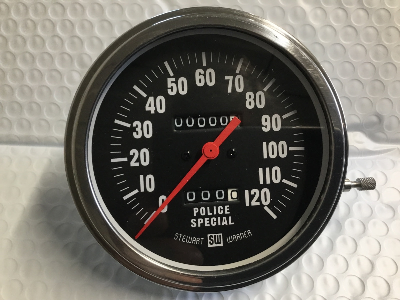 Harley Stewart-Warner Police Special Speedometer 1:1 Ratio 1962-83 Rat ...